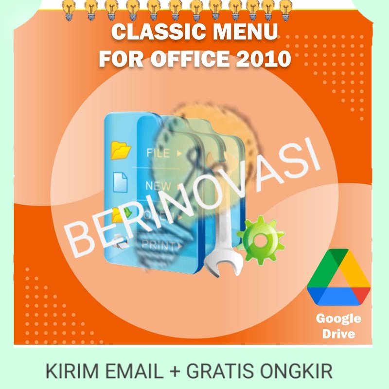 Jual [GARANSI] Classic Menu for Office 2010-2019 v9.25 x86/x64 Versi ...