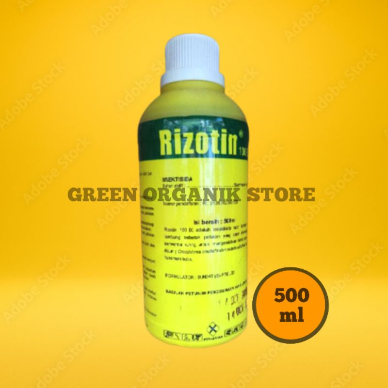 Jual RIZOTIN 100 EC 500 ML INSEKTISIDA OBAT HAMA TANAMAN | Shopee Indonesia