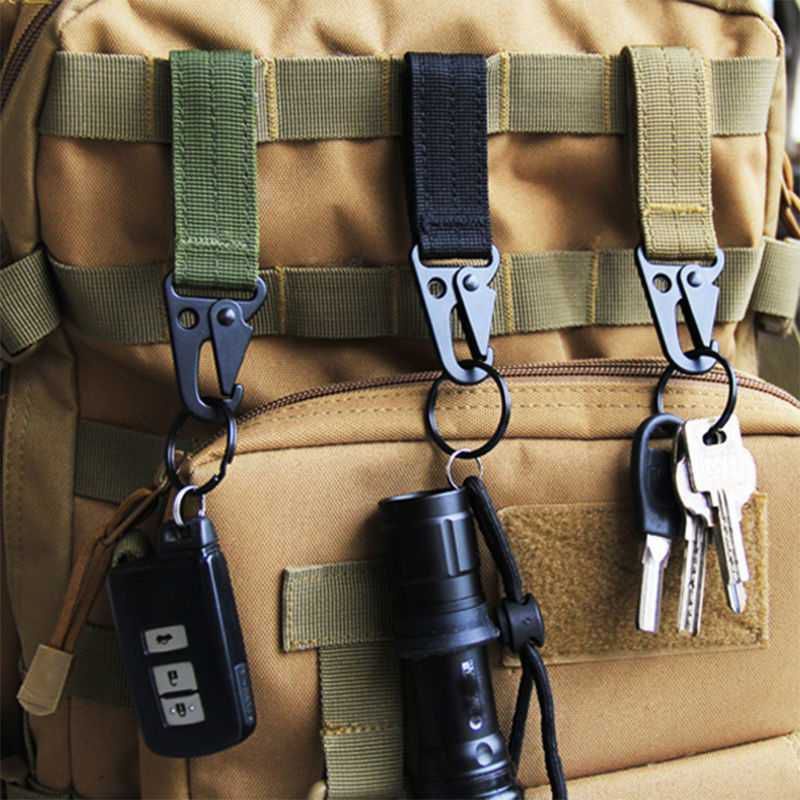 Jual ACOMS Quickdraw Carabiner Military Tactical Nylon Belt - HW74 ...