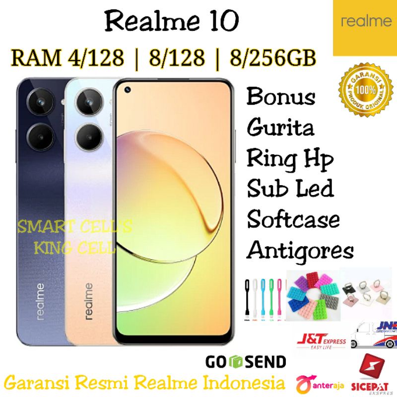 Jual REALME 10 RAM 4/128GB | 8/128GB | 8/256GB GARANSI RESMI REALME ...