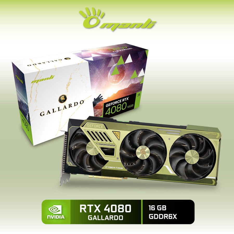 Jual Manli GeForce RTX 4080 Gallardo 16GB GDDR6X - VGA Card | Shopee ...