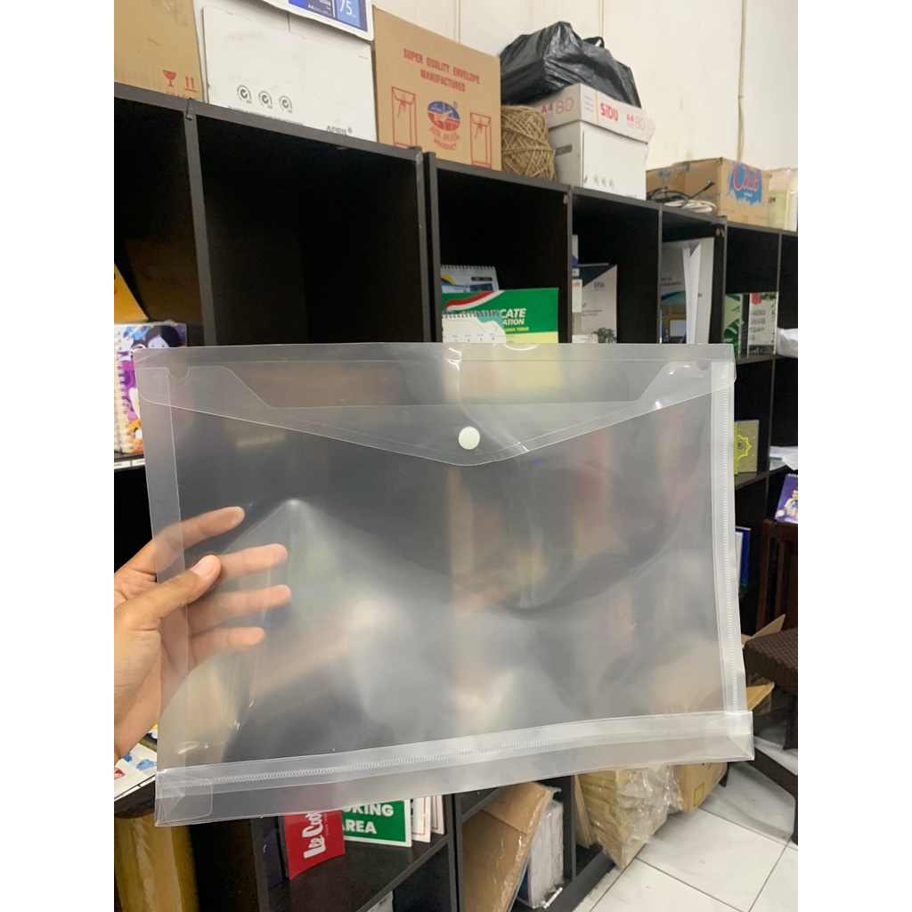 Jual Map Kancing Bening Folio | Shopee Indonesia