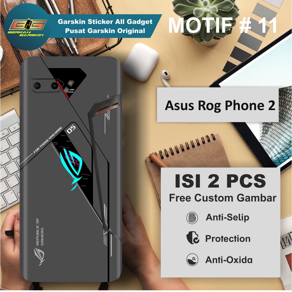 Jual COD Garskin Stiker Asus Rog Phone 2 Motif 11-15 Bisa Request ...