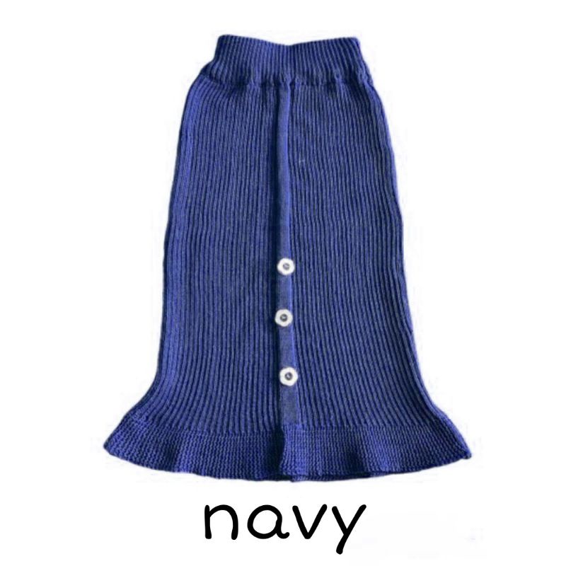 Jual ROK SPAN RAJUT ANAK / ROK RAJUT ANAK KANCING BUNGA BAHAN TEBAL ...