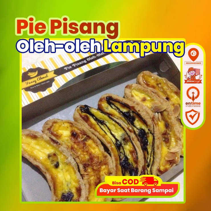Jual PIE PISANG YUSSY AKMAL SUPER YUMMY oleh oleh lampung | Shopee ...