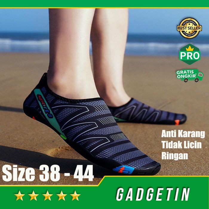Jual Selam Sepatu Pantai Olahraga Air Sepatu Mancing Diving Rafting ...