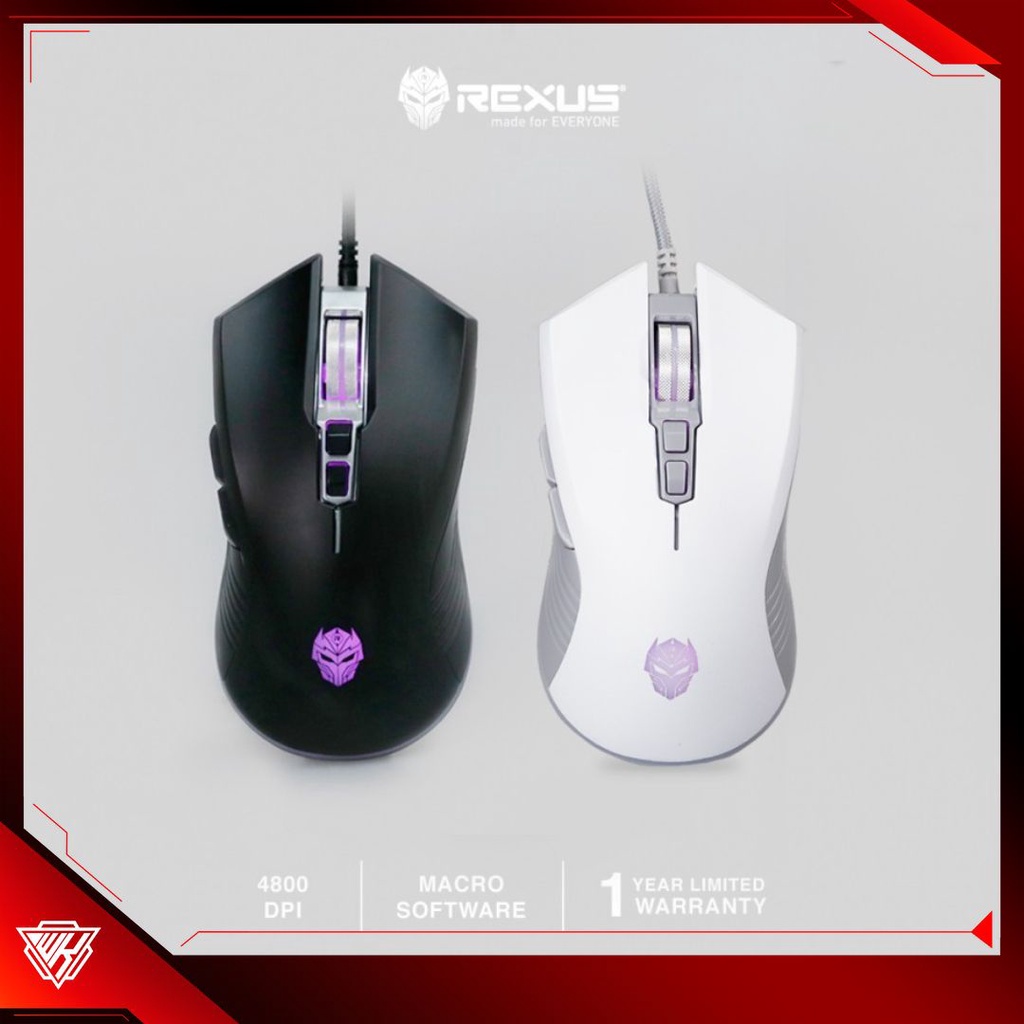 Jual Mouse Gaming Rexus Xierra G10 Wired USB Garansi Resmi | Shopee ...