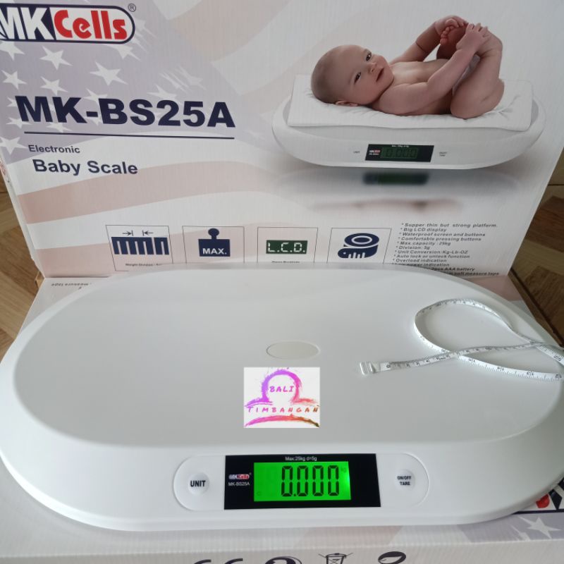 Jual Timbangan Bayi Digital MK baby scale 25kg Akurat | Shopee Indonesia