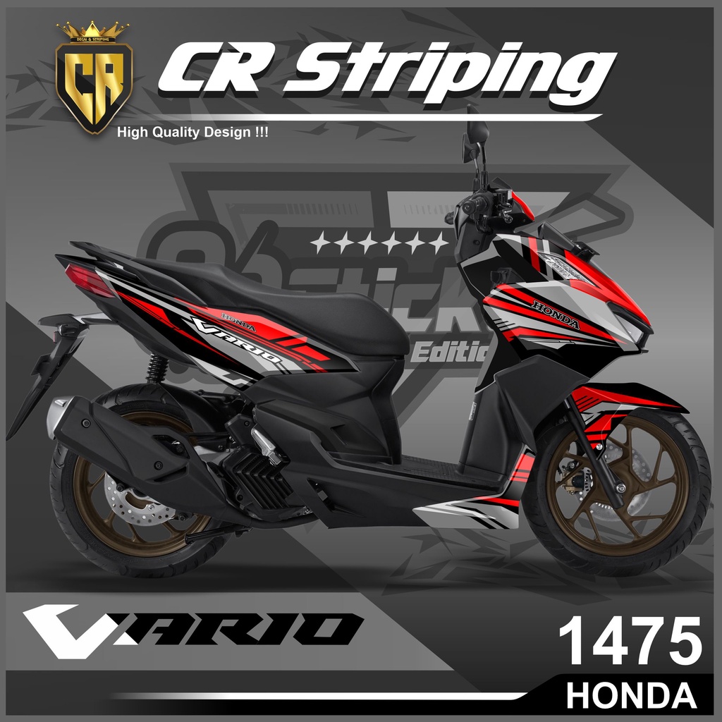 Jual Dekal Sticker VARIO NEW 160 Full Body Stiker Skotlet VARIO Desain ...
