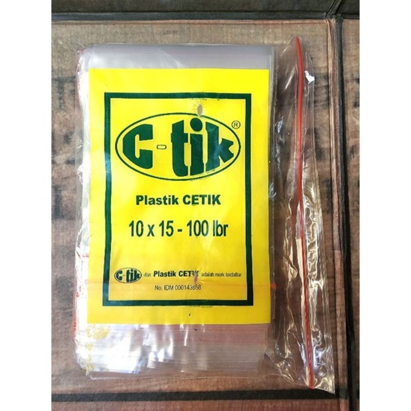 Jual Plastik Klip Ctik Plastik Ziplock Bening Makanan Saos Sambal