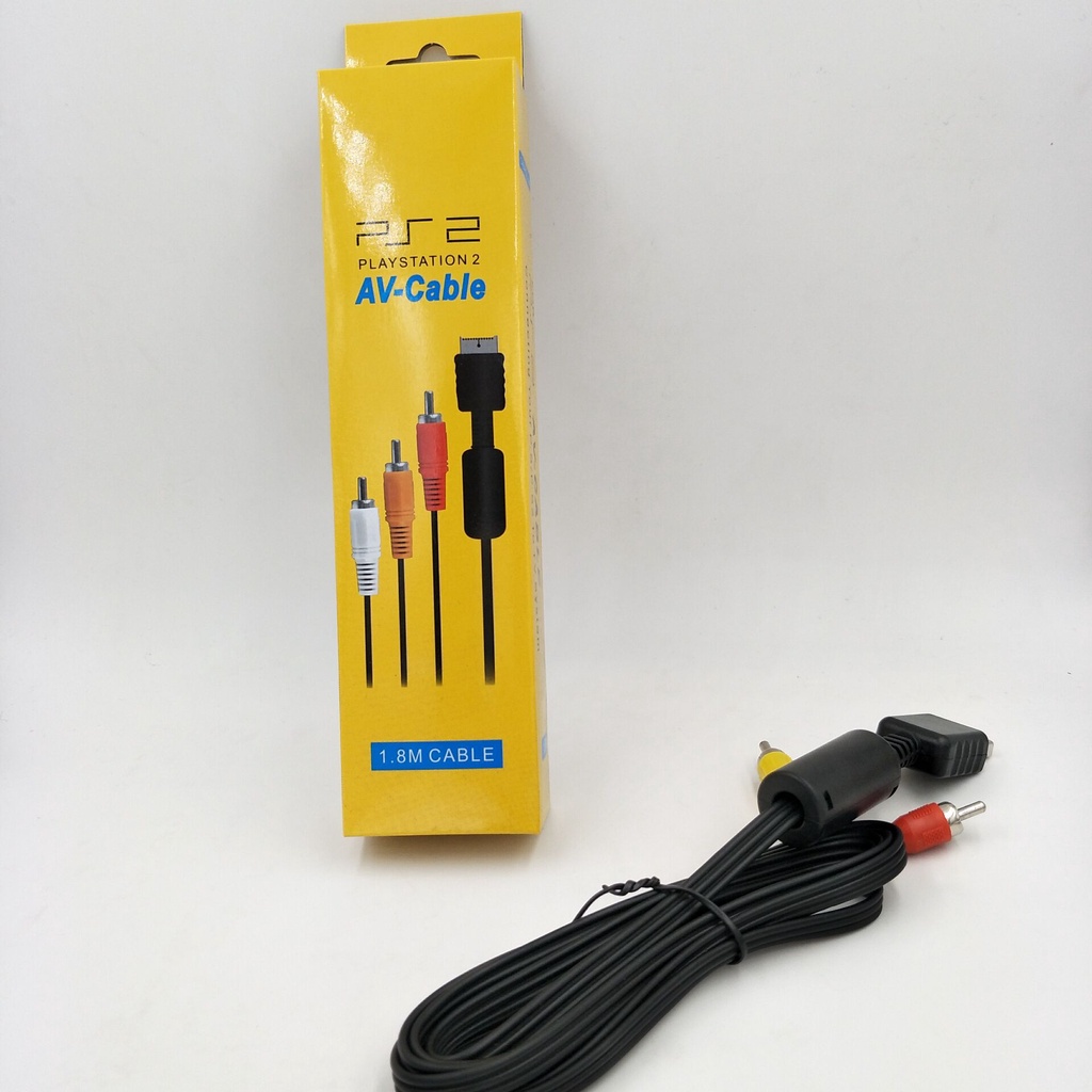 Jual Kabel Av PS2 Ori / Kabel PS2 PS 2 ke tv / kabel PS2 ke tv full set ...