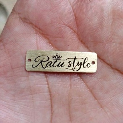 Jual label plat hijab besi | Shopee Indonesia