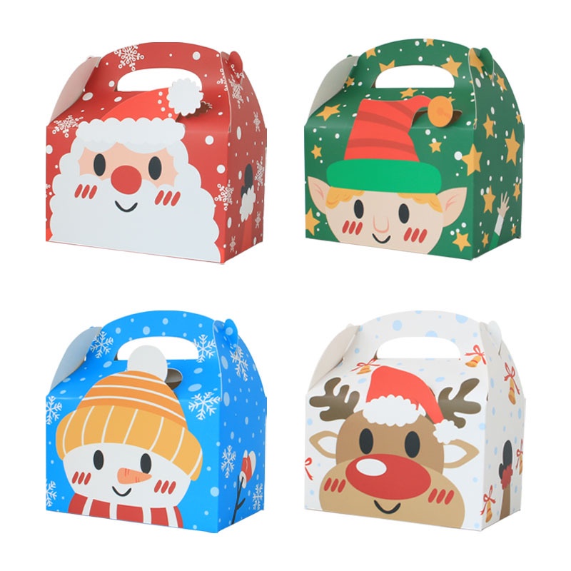 Jual BOX HAMPER HADIAH NATAL BOX MINI PERMEN LUCU KOTAK SOUVERNIR NATAL ...