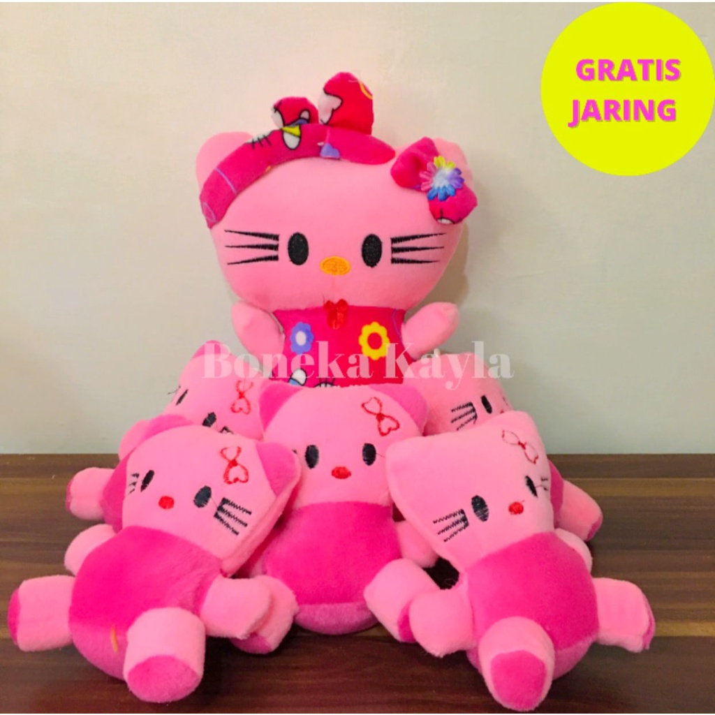 Jual COD Boneka Hello Kitty Beranak Induk 1 Anak 5 Sangat Lucu Dan ...