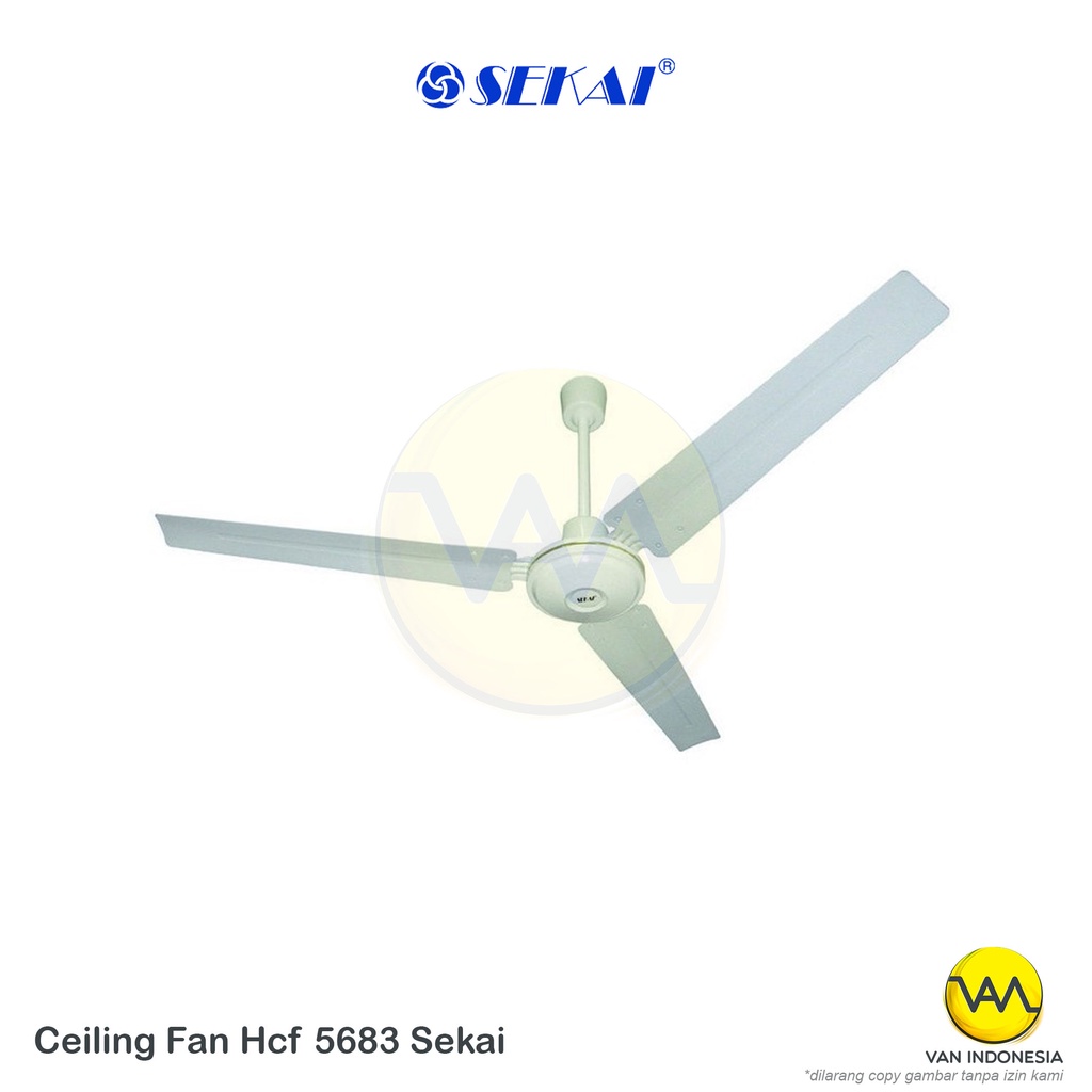 Jual Ceiling Fan 56 Inch HCF5683 Sekai Kipas Angin Langit Langit ...