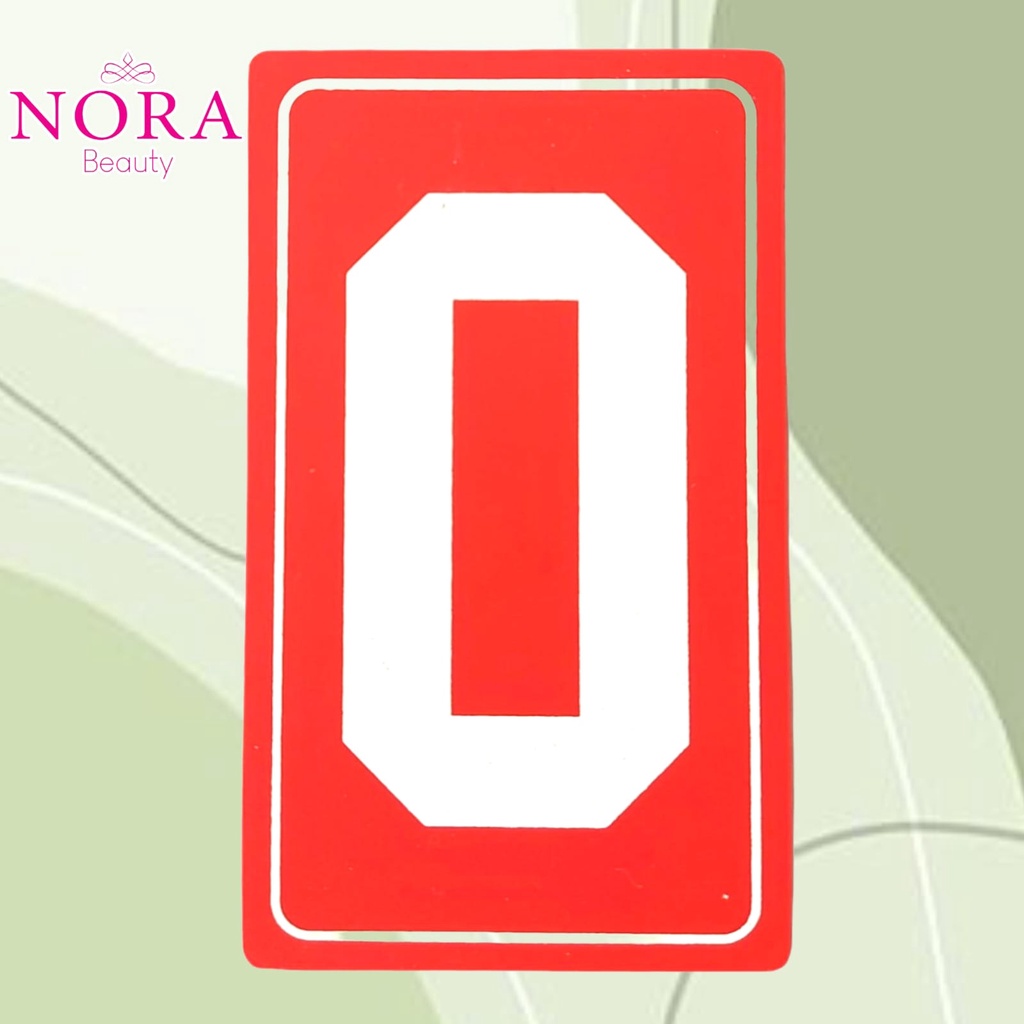 Jual variasi Angka 0 - 9 // Angka Kuningan Untuk Nomor Rumah atau Ruko ...