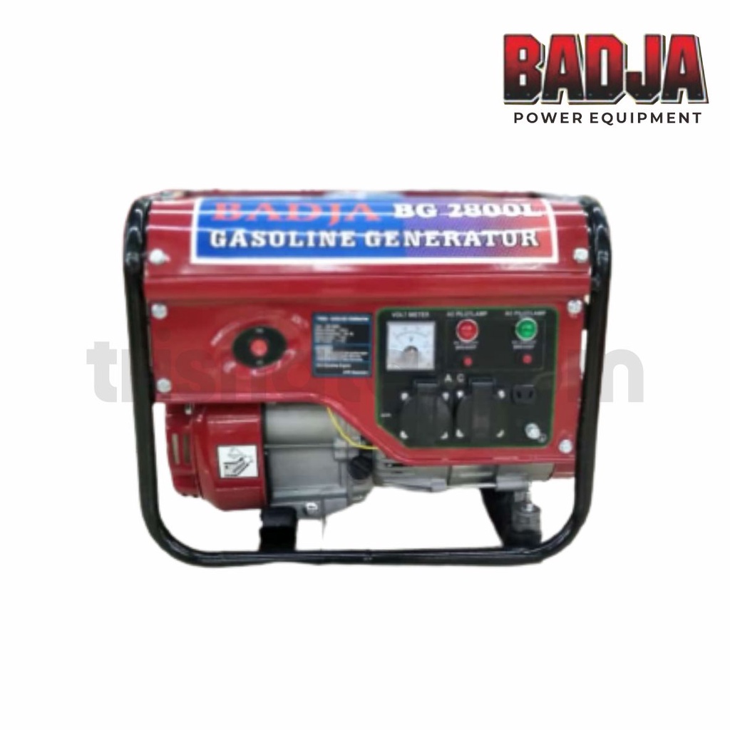 Jual BADJA 2800L Genset Bensin 1000 / 1100 watt Generator Listrik BADJA ...