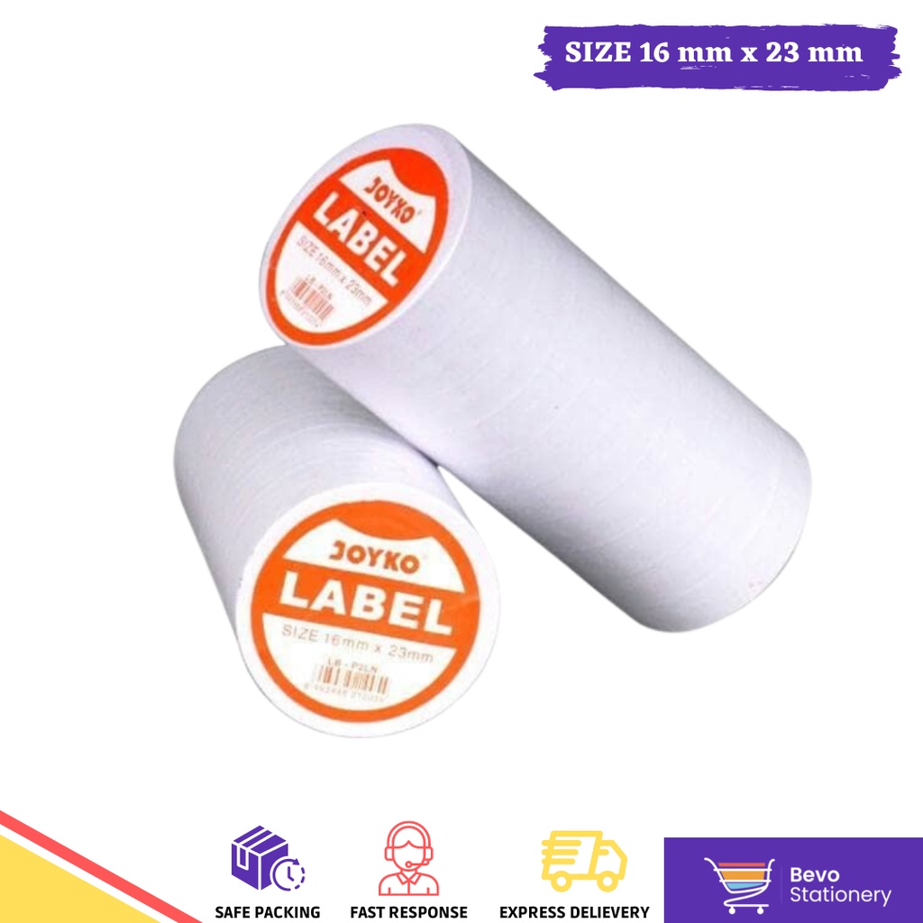 Jual Joyko Kertas Label Harga Ukuran 16 x 23 mm 2 Baris Line ( 10 pcs ...