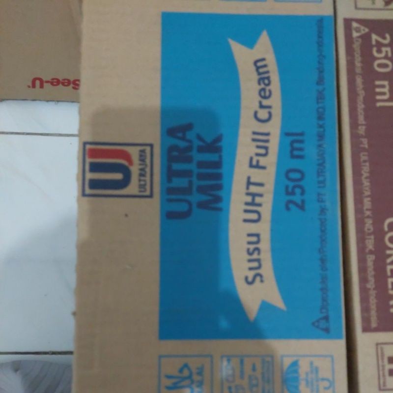 Jual Susu UHT Ultra Milk 250 ml 1 dus / karton isi 24 pcs | Shopee Indonesia