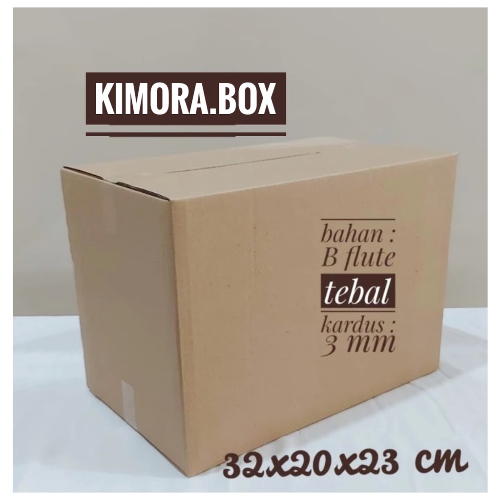Jual kardus karton box uk. 32 x 20 x 23 cm model kardus indomie / ST ...