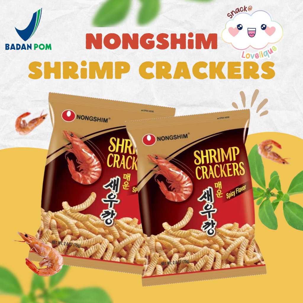 Jual Nongshim Snack Korea - Nong shim Crackers Chips - All Variant ...