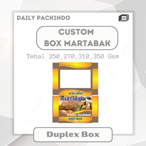 Jual CUSTOM BOX MARTABAK BERBAGI UKURAN | Shopee Indonesia