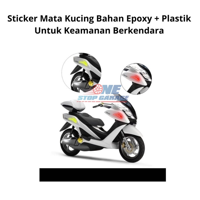 Jual Sticker Mata Kucing Bahan Epoxy + Plastik Untuk Keamanan ...