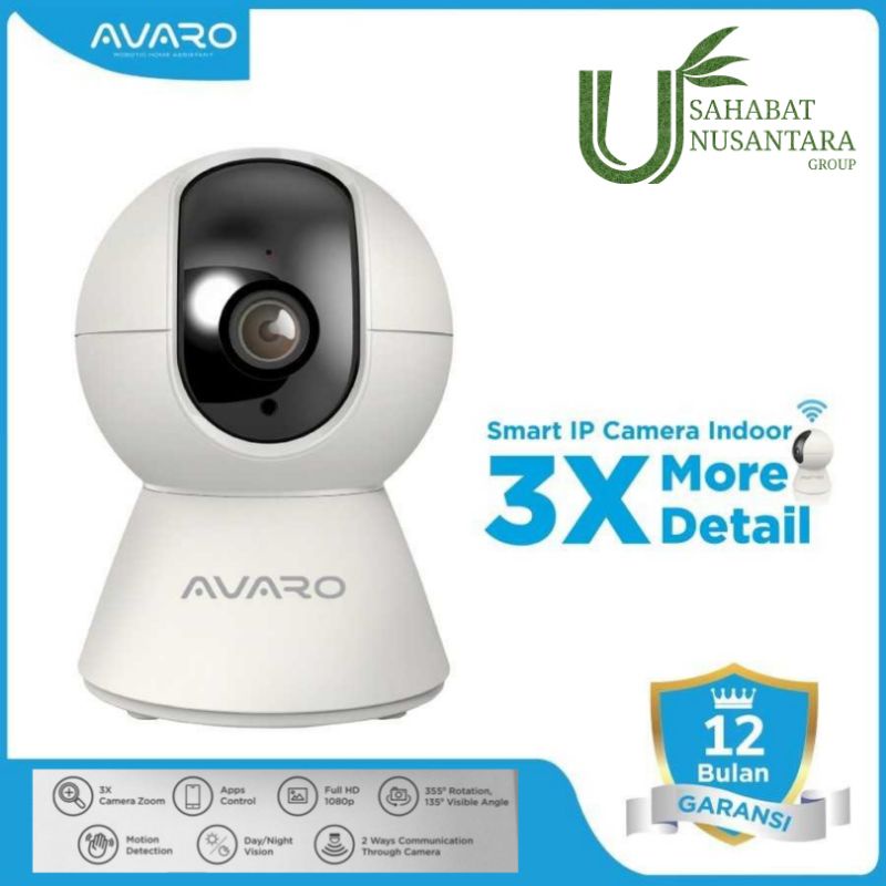 Jual AVARO SMART CCTV WIFI IP CAMERA CCTV Indoor 2MP PTZ | Shopee Indonesia
