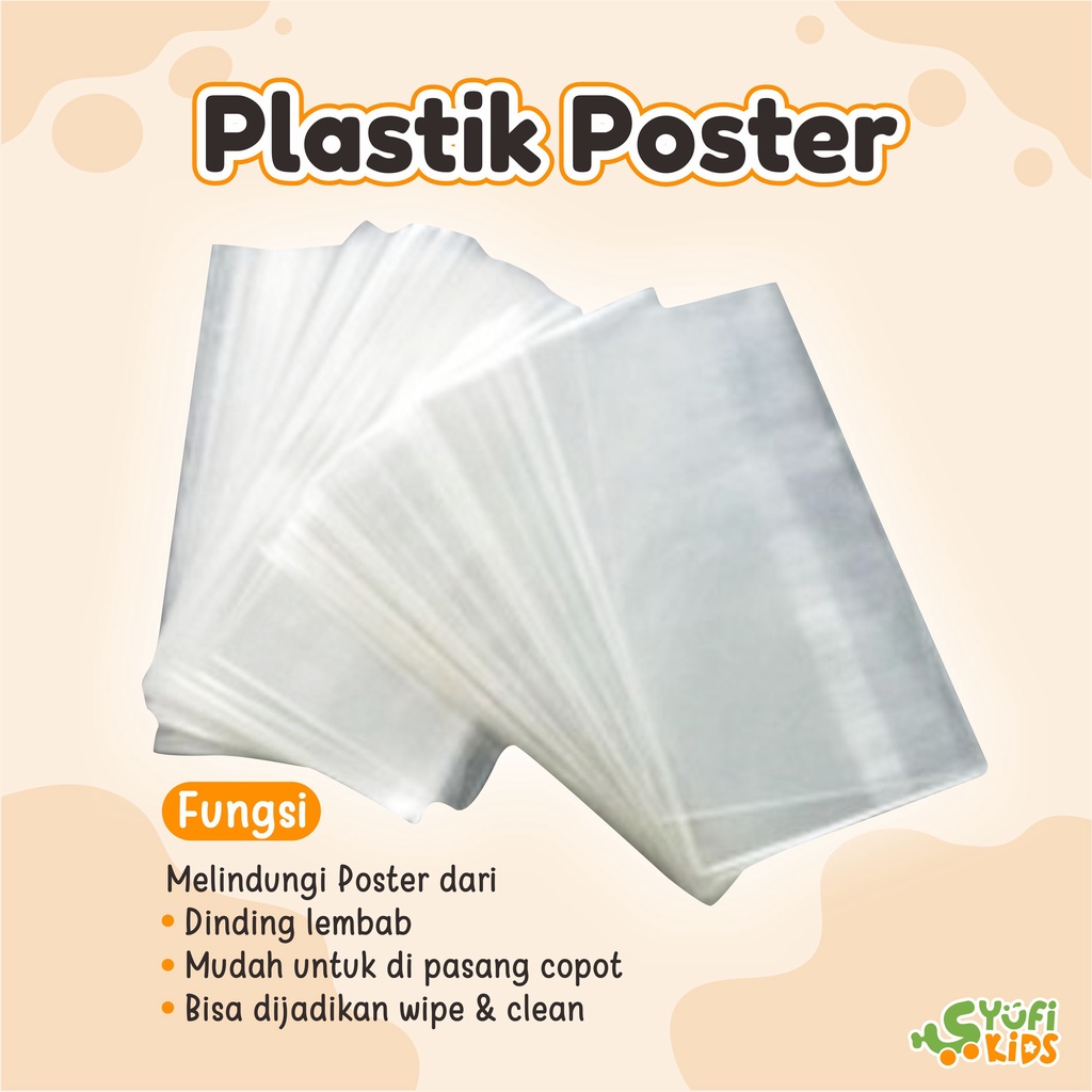 Jual Plastik Bening Pembungkus Poster tebal | Shopee Indonesia