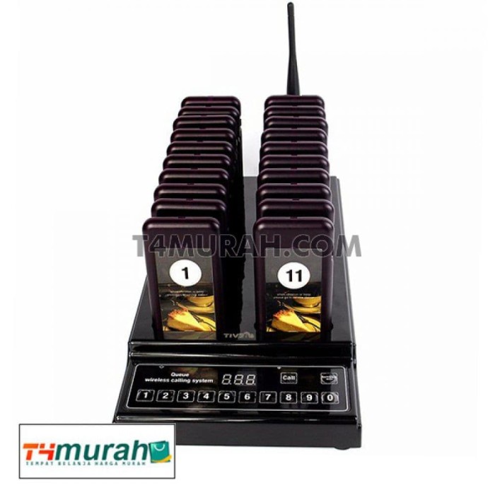 Jual Calling Sistem Type SU-68Z Mesin pemanggil antrian Tombol restoran ...