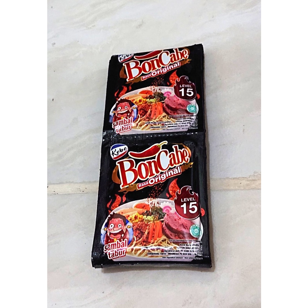 Jual BON CABE LEVEL 15 ( 1 RENCENG ISI 12 SACHET ) | Shopee Indonesia