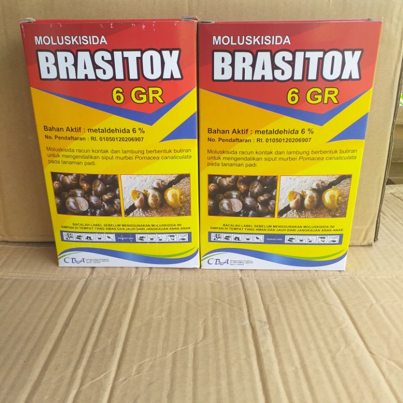Jual Moluskisida Brasitox 6 GR 500gram Toxiput Obat Pembasmi Hama Siput ...