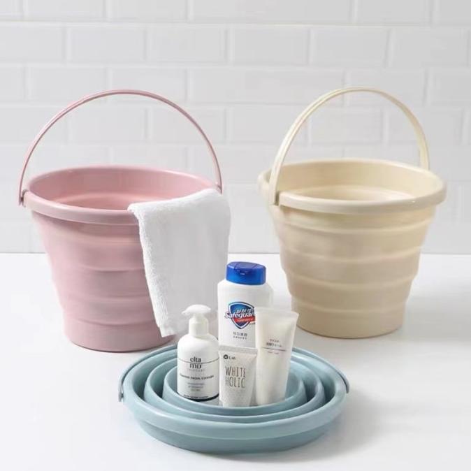 Jual YHOME Ember Lipat Portable 5L 10L /Water Bucket Foldable Y076 ...