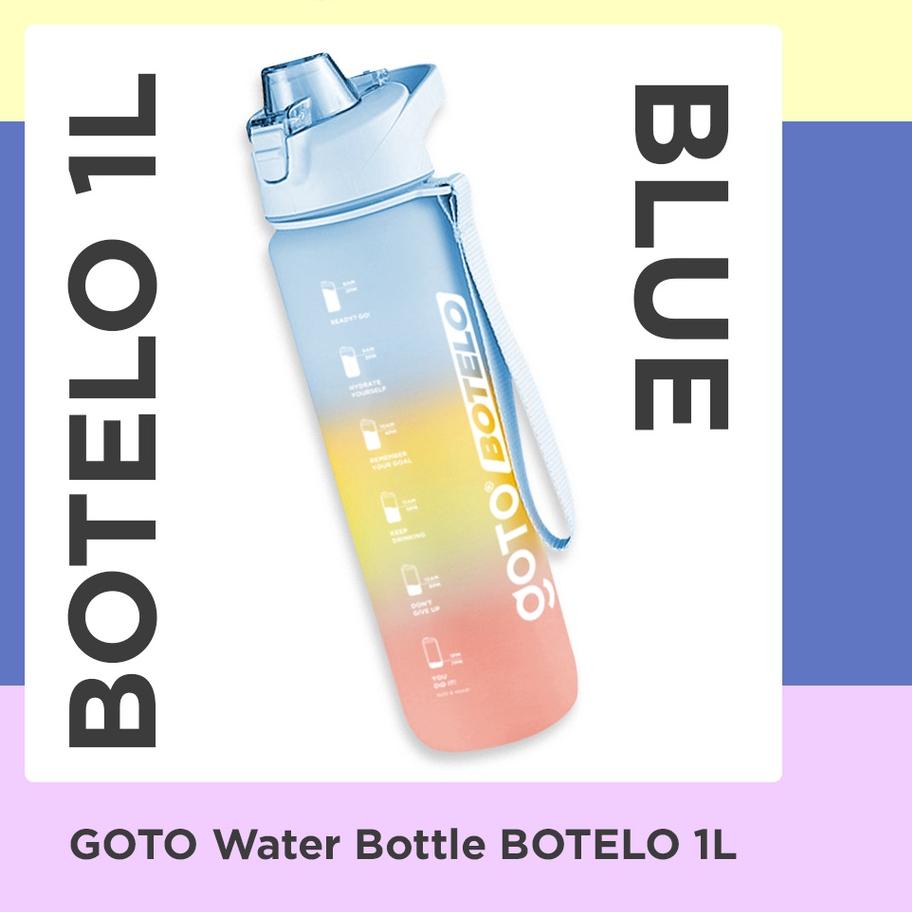 Jual Baru Goto Botelo Bottle Tumblr Air 1 Liter Botol Minum Jumbo Viral ...