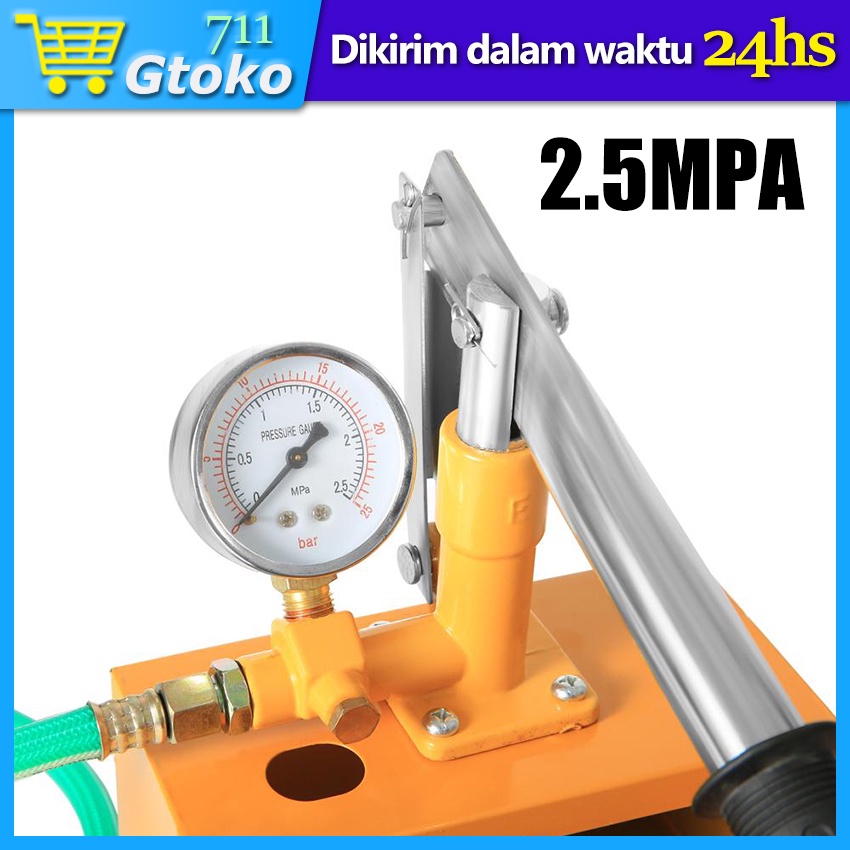 Jual Test Pump Manual / Warna Kuning / Alat Tes Tekanan Pipa Air ...
