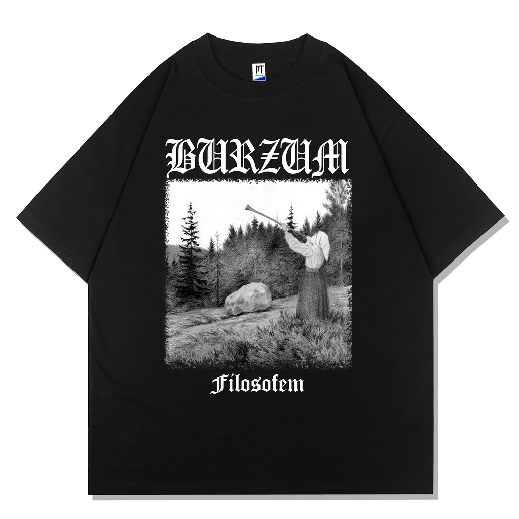 Jual T-shirt Kaos BURZUM FILOSOFEM | Tag Merch cons | Kaos musik | kaos ...