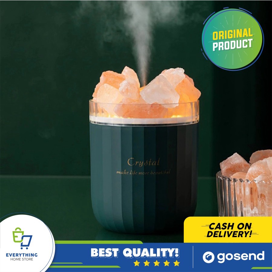 Jual Diffuser Humidifier Aromaterapi + Lampu Tidur Portable Crystal ...