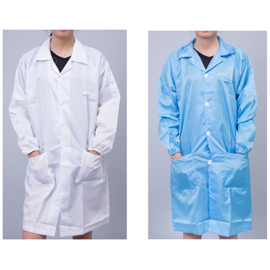 Jual (KHUSUS BATAM) ESD AntiStatic Cleanroom Smock | Jas Baju Ruang ...