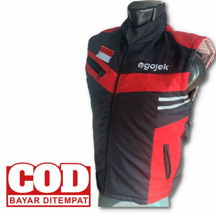 Jual Rompi Rompi Gojek Driver Merah | Shopee Indonesia