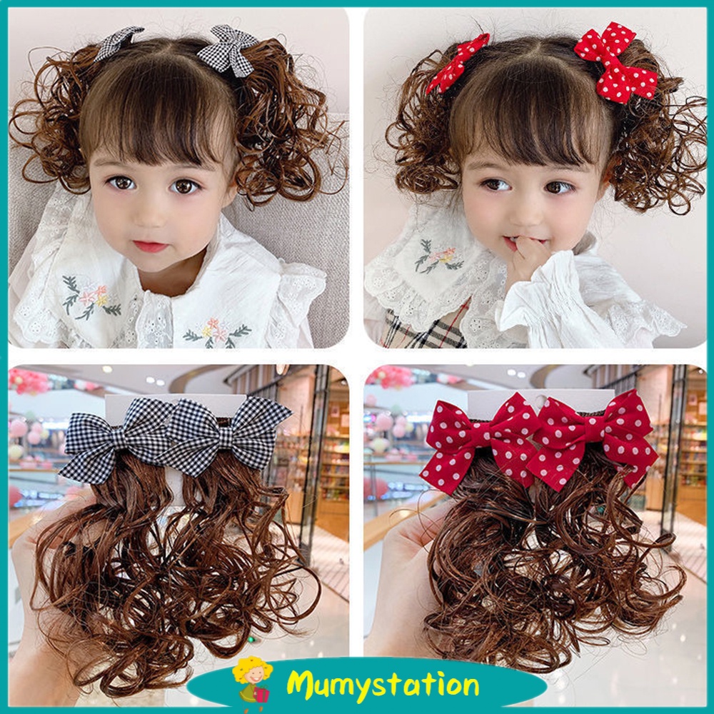Jual Mumystation jepit rambut wig anak/Jepit rambut anak perempuan ...