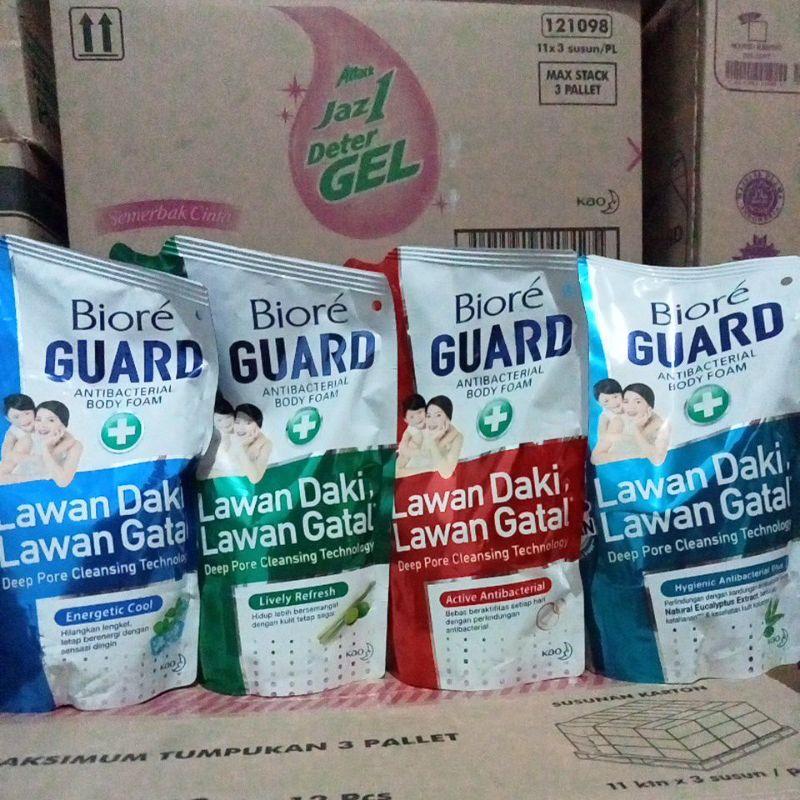 Jual BIORE GUARD BODY WASH REFILL 400 ML | Shopee Indonesia