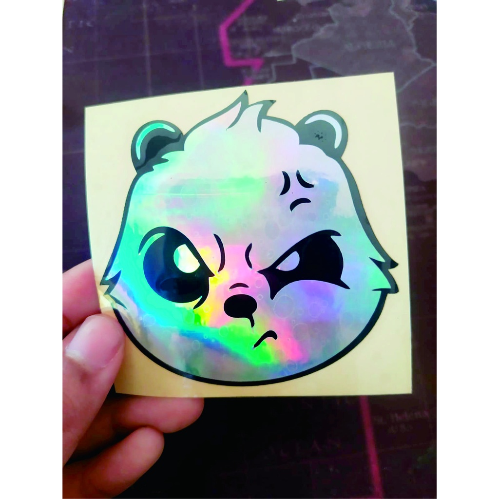Jual Sticker CUTTING ANIMASI PANDA (TANPA MINIMAL ORDER) | Shopee Indonesia