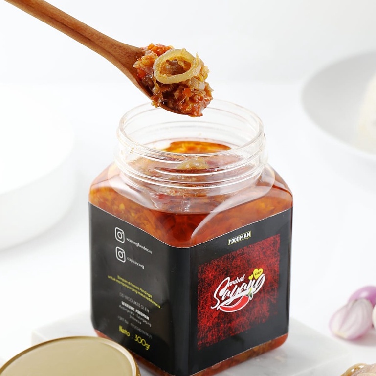 Jual Sambal Cumi - 175 Gram (Sambal Botol) | Shopee Indonesia