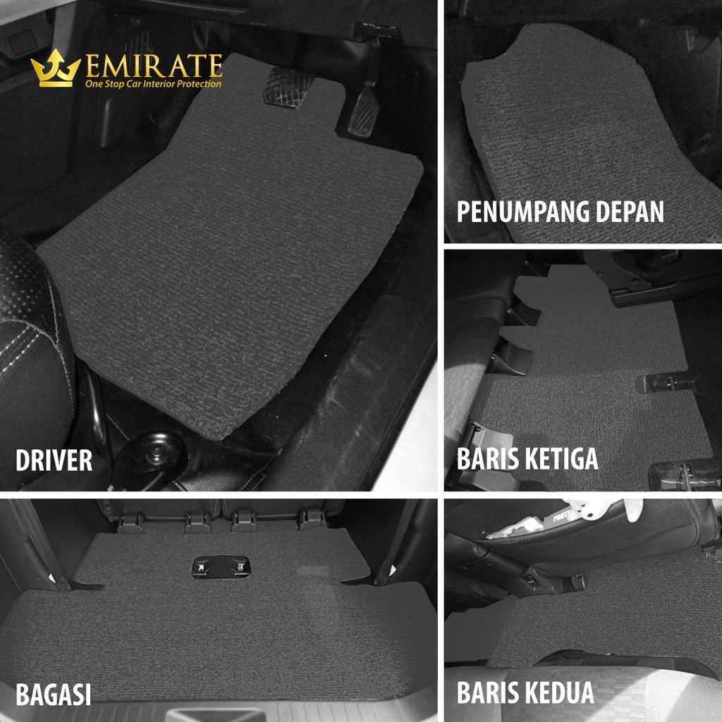 Jual Karpet Mobil Mie Premium PVC Coil Daihatsu Sigra 2 Baris (Superior ...