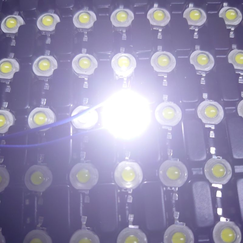 Jual Led 1w white cool putih 6500k hpl 1watt | Shopee Indonesia