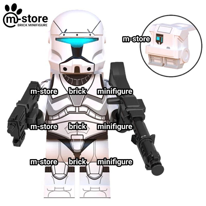 Jual brick star wars clone commando mini toy figure | Shopee Indonesia