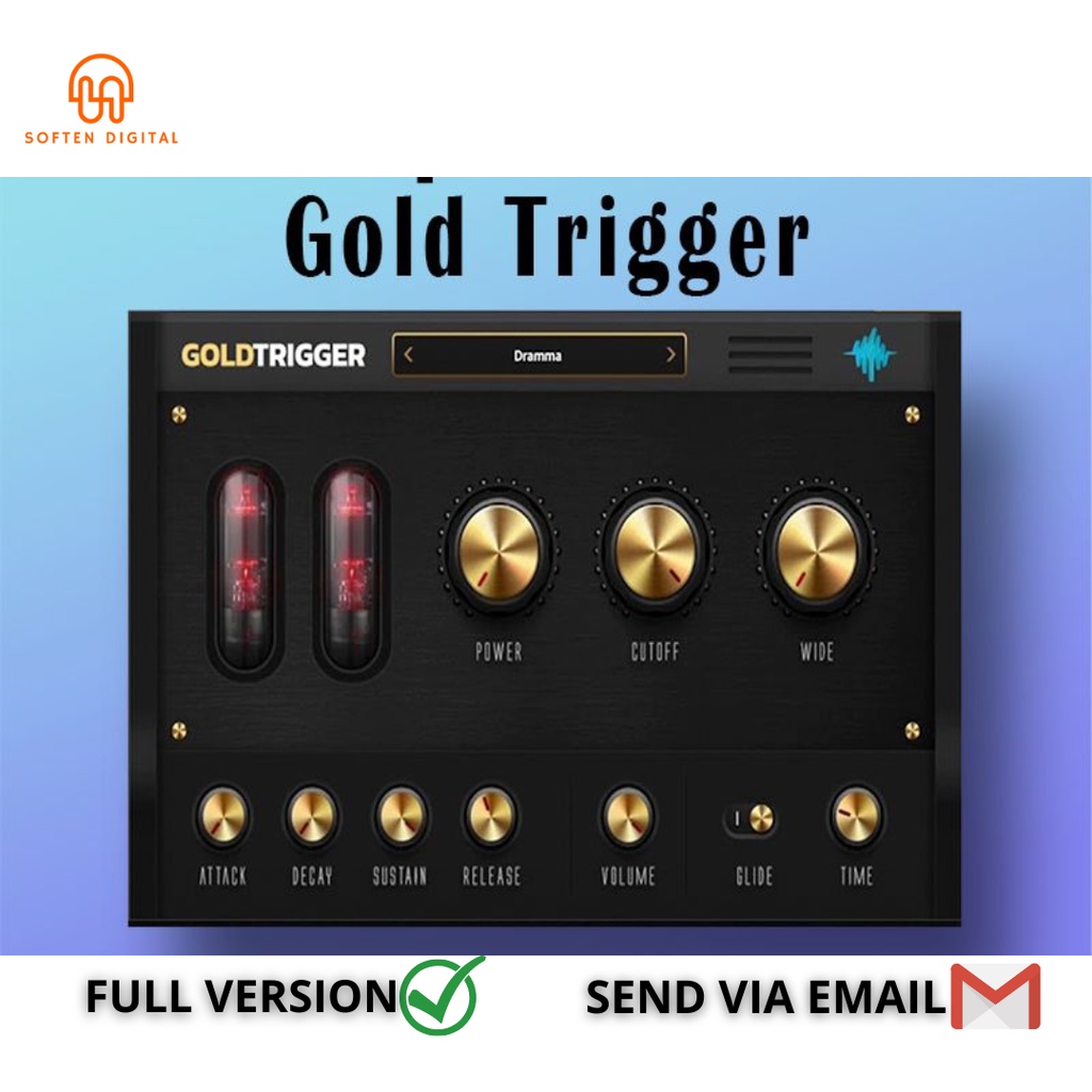Jual Digikitz – Gold Trigger 1 VST Plugin the perfect 808 plug-in for ...