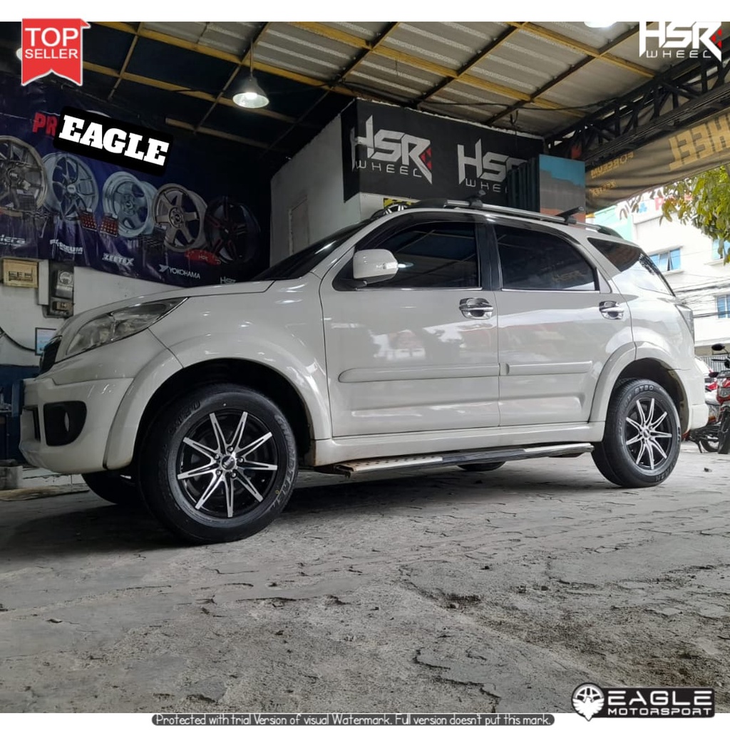 Jual VELG MOBIL R16 RING 16 VELG TERIOS KONDE HSR WHEEL KCCX | Shopee Indonesia