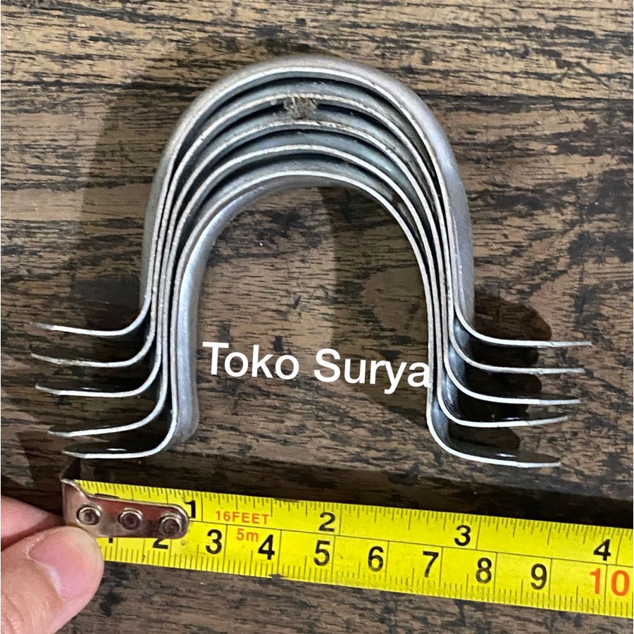 Jual Klem pipa 2" klem plat 2" klem omega 2" klem pipa seng klem besi 2 ...