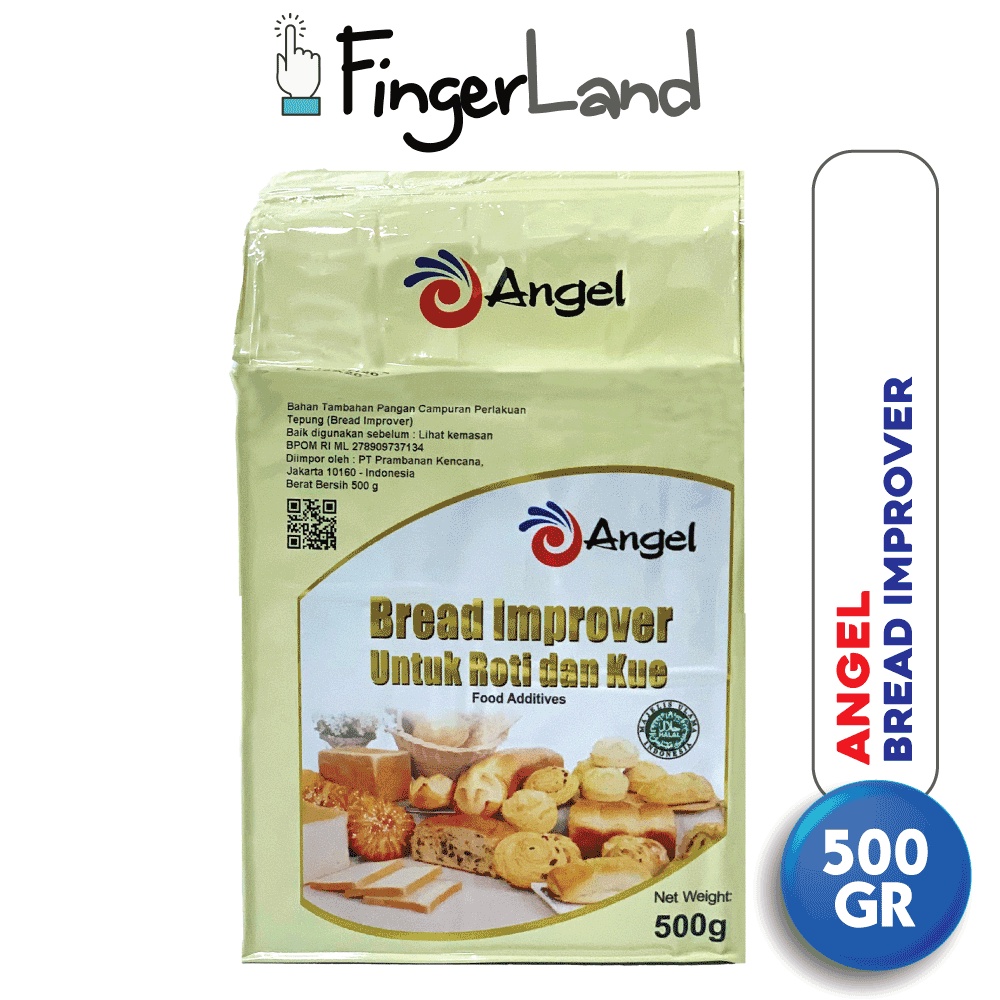 Jual ANGEL Bread Improver 500 gram Pengempuk Untuk Roti dan Kue | Shopee Indonesia